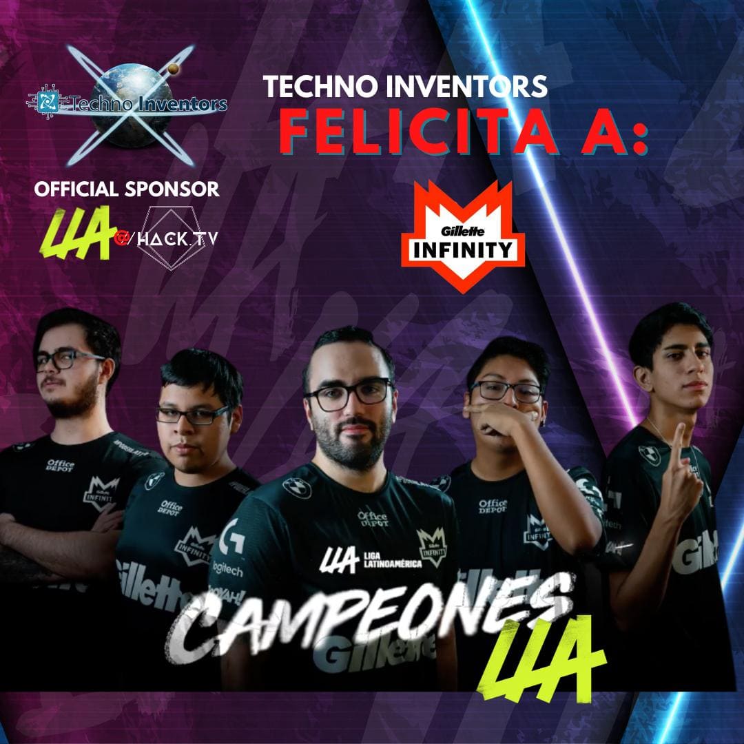 Felicitaciones a Infinity Esports por convertirse en los campeones de ...